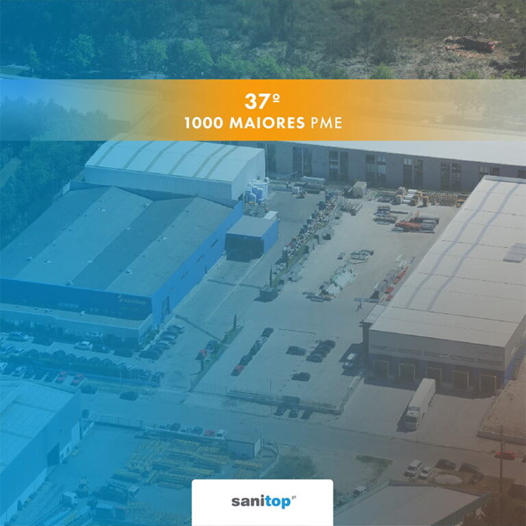 Sanitop entre as 1000 maiores PME em Portugal - Apcmc